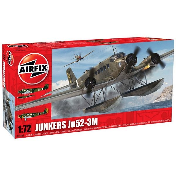 Maquette avion : Junkers Ju52-3M - Airfix - Rue des Maquettes