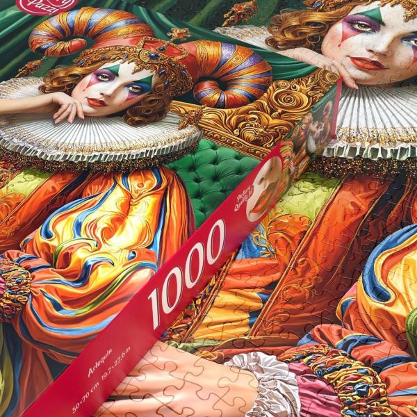 Puzzle 1000 pièces : Arlequin - Cherry Pazzi - Rue des Puzzles