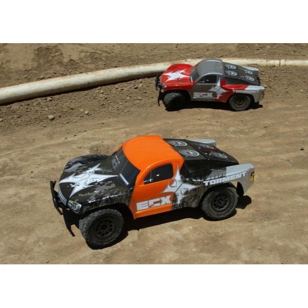 ECX Short Course Truck 2.4ghz Orange et Noir RTR - Electrix RC - Jeux ...