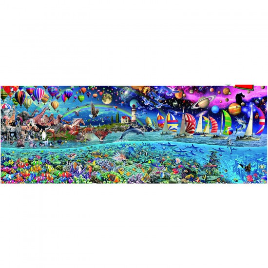 Puzzle 24000 pièces - La vie - Puzzle Educa - Rue des Puzzles
