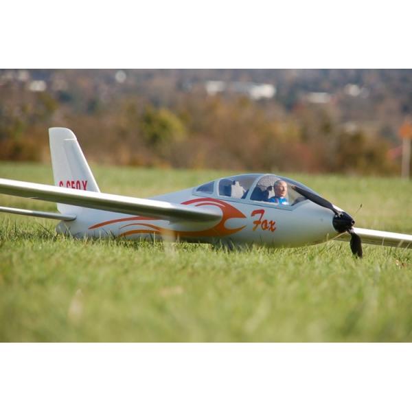 Planeur FOX V2 FMS 2.3m PNP - Jeux et jouets FMS - Miniplanes