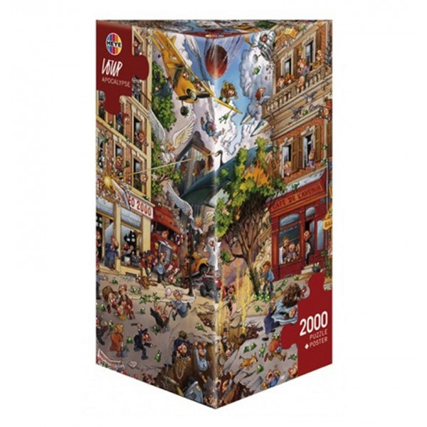Puzzle 2000 pièces Jean-Jacques Loup : Apocalypse - Heye - Rue des Puzzles