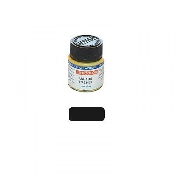 LC02 - Noir mat - FS 37038 - Lifecolor - Rue des Maquettes