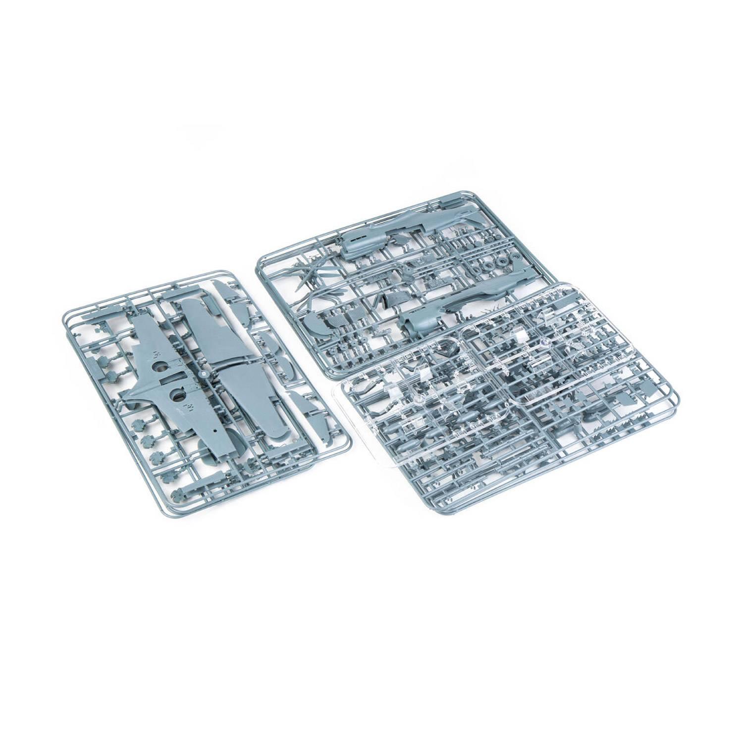 Maquette avion : Kittyhawk combo double - 1/48 - Eduard - Rue des Maquettes