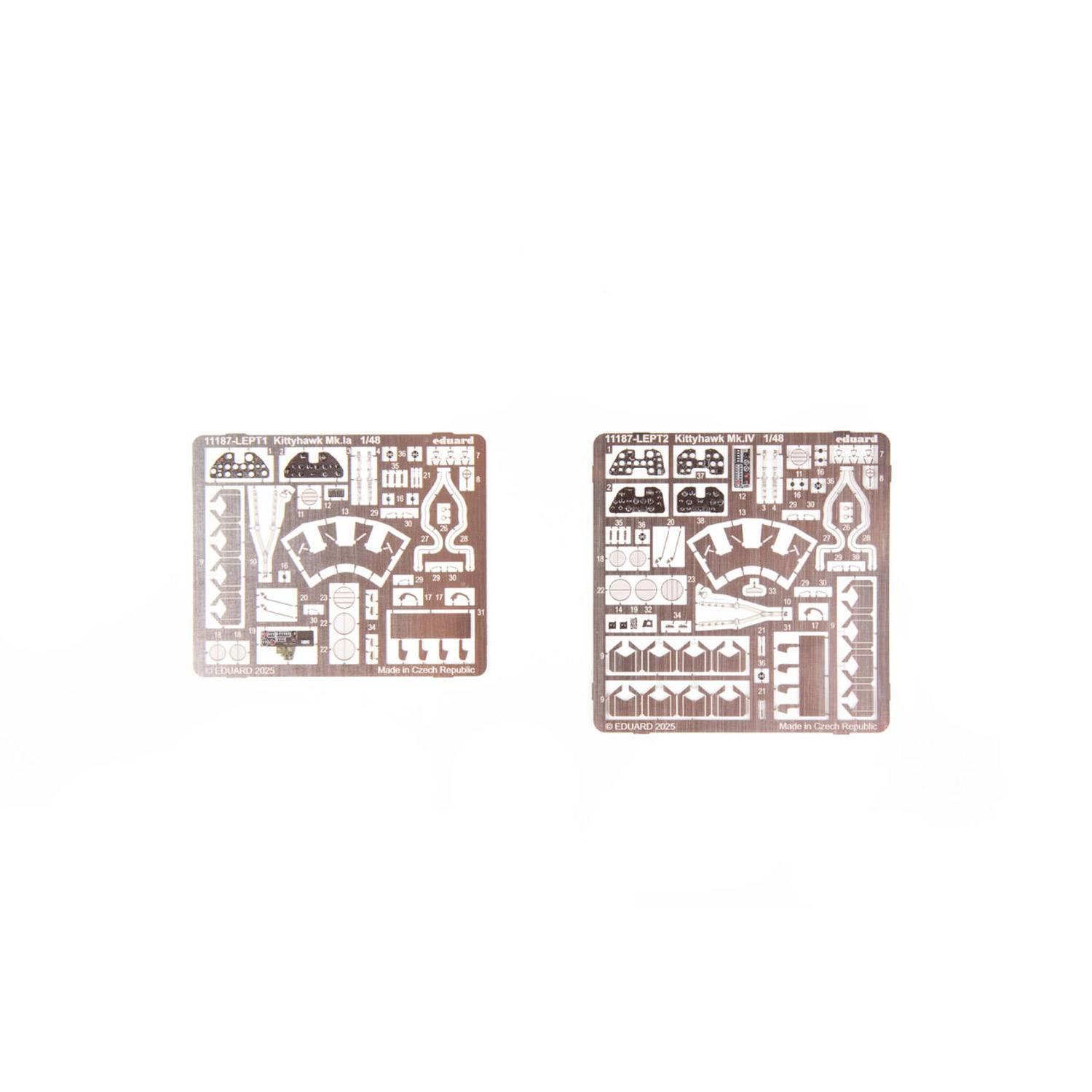 Maquette avion : Kittyhawk combo double - 1/48 - Eduard - Rue des Maquettes