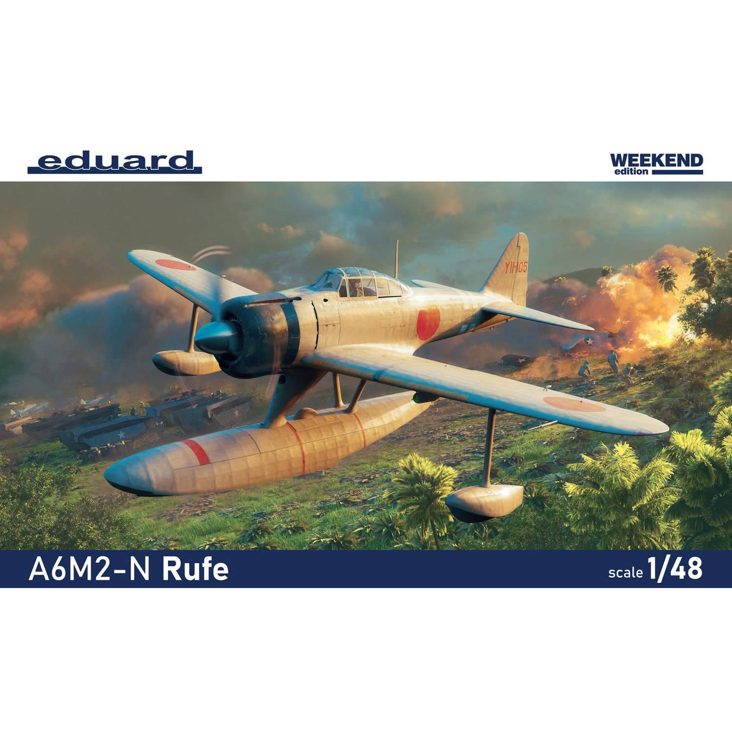 Maquette avion : A6M2-N Rufe - 1/48 - Eduard - Rue des Maquettes