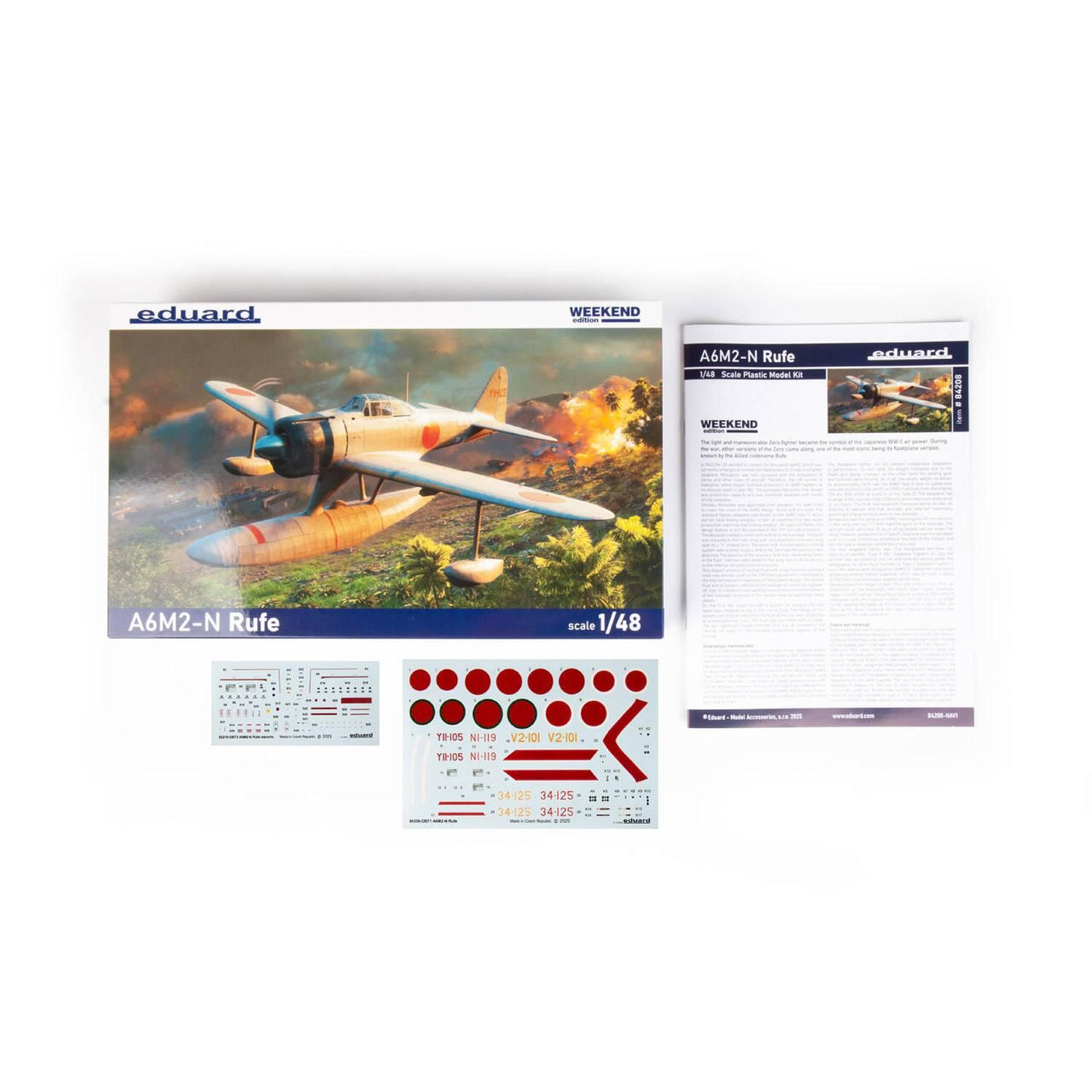 Maquette avion : A6M2-N Rufe - 1/48 - Eduard - Rue des Maquettes