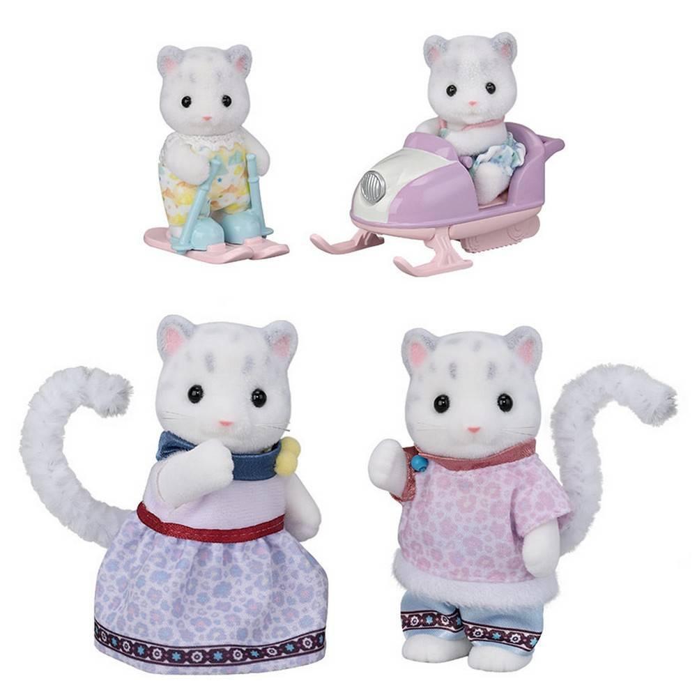 La famille Panthère des neiges - Jeux et jouets Sylvanian Families ...
