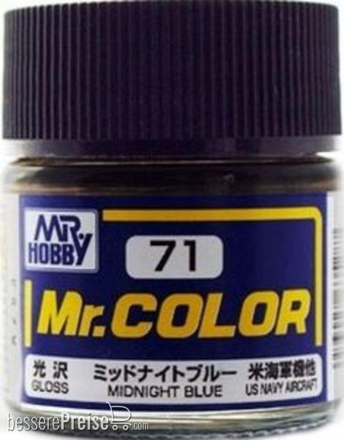Mr Hobby -Gunze Mr. Color (10 ml) Midnight Blue - C-071