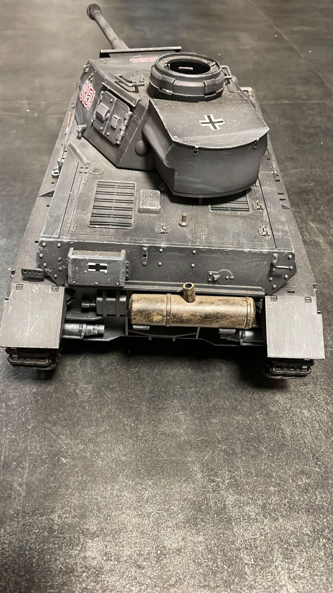 Panzer IV F2 Maquette Statique au 1-16e - PZR-IV-STA