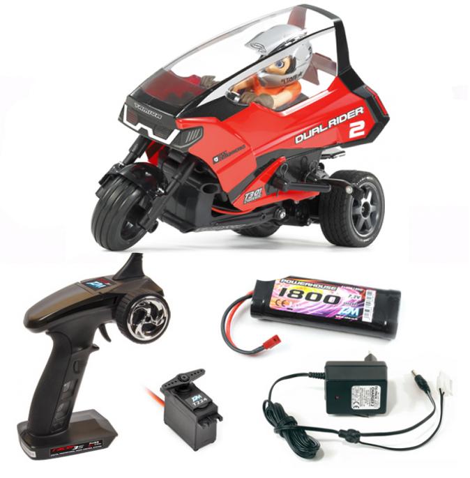 Dual Rider 2 T301 - Tamiya 1/8e Combo - 57407L