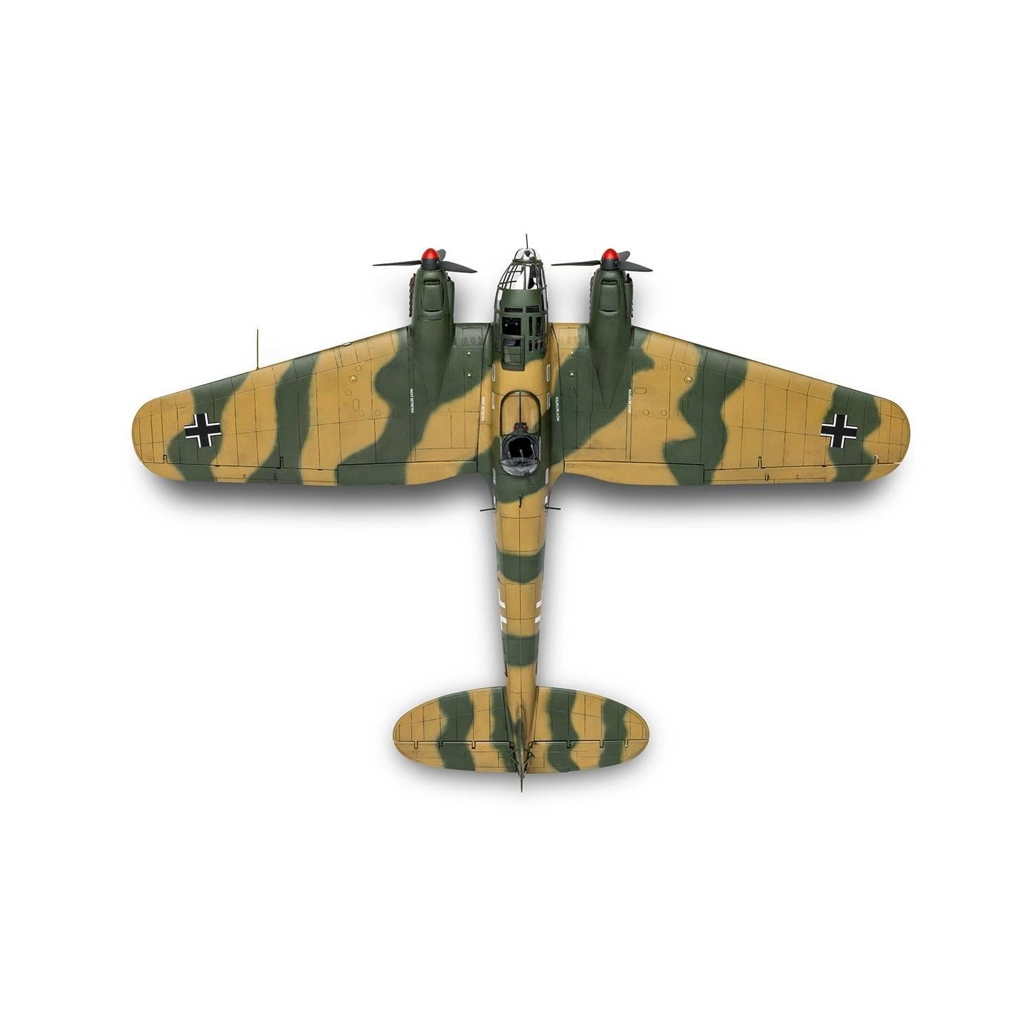 Maquette avion : Heinkel He111 H-6 - 1/72 - Airfix - Rue des Maquettes