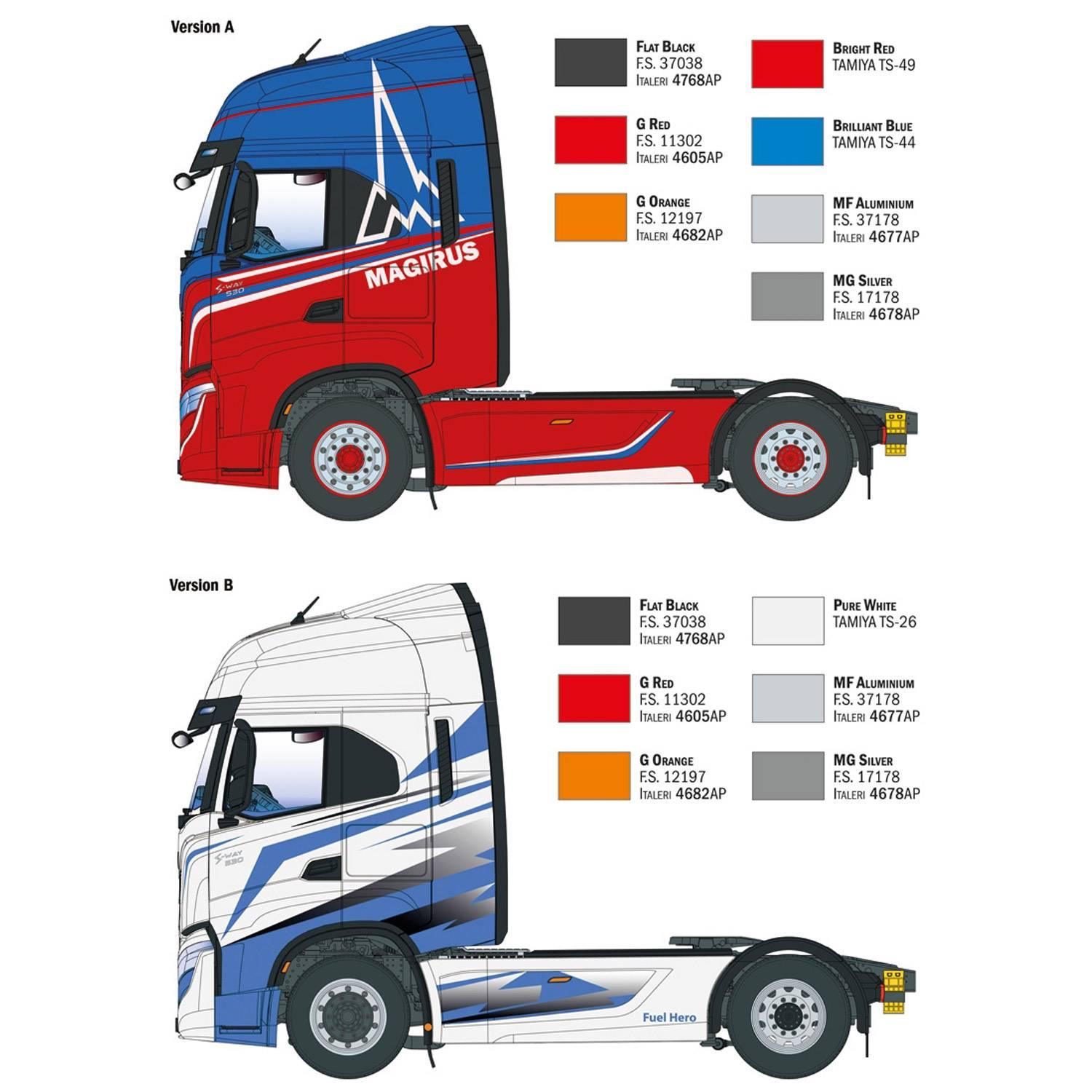 LKW-Modell: IVECO S-Way - 1/24 - Italeri - Modellbau Boulevard