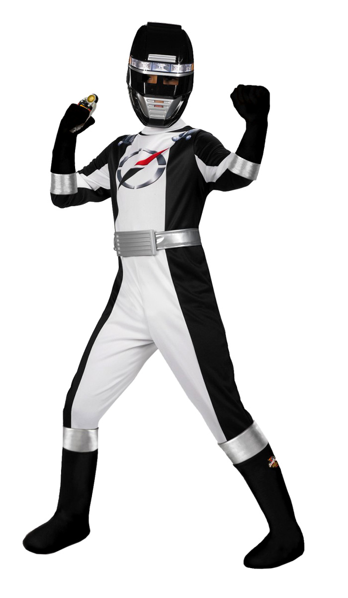 Déguisement Enfant Power Ranger Noir Opération Overdrive - Déguisement ...