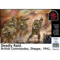Figurines militaires Commandos britanniques - Raid meurtrier Dieppe ...