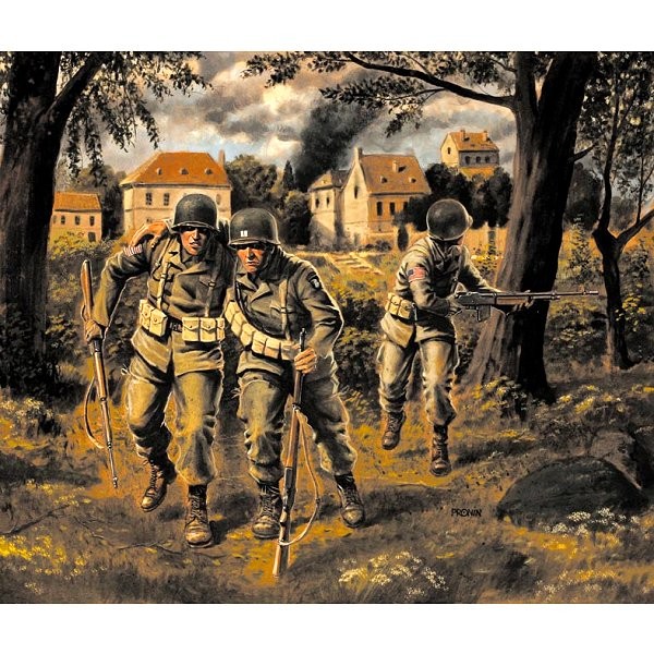 Parachutistes américains 1944 - Master box - Rue des Maquettes