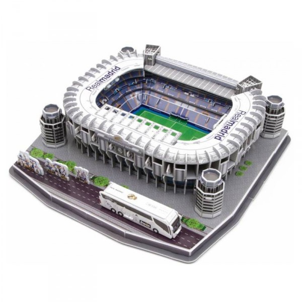 Puzzle 3D 160 pièces : Stade de foot : Santiago Bernabéu (Real Madrid ...
