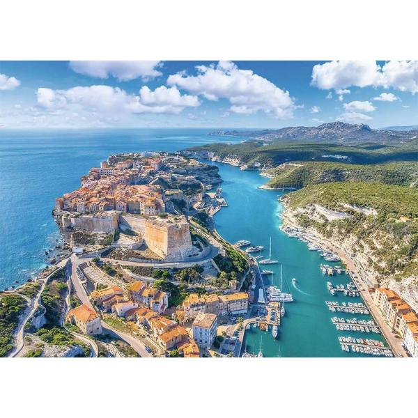 Puzzle 1000 pièces : La citadelle de Bonifacio - Collection Régions de ...