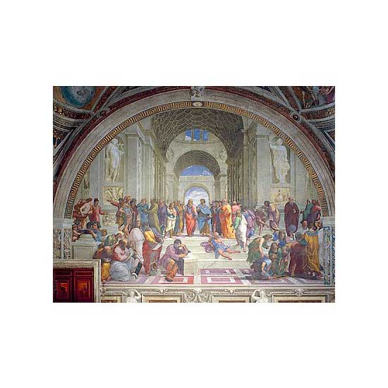 Puzzle 2000 pièces - Raphaël : L'Ecole d'Athènes - Puzzle Ravensburger ...