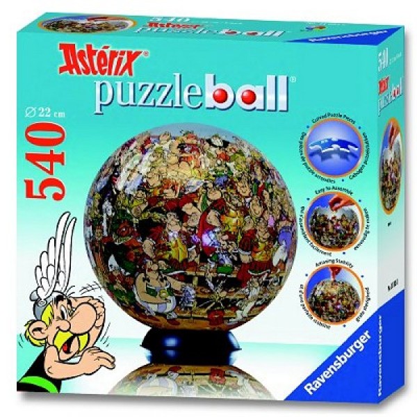 Puzzle Ball 540 pièces - Astérix et Obélix - Ravensburger - Rue des Puzzles