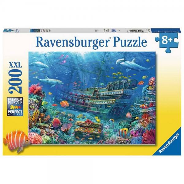 Puzzle 200 pièces XXL : Navire au fond de la mer - Ravensburger - Rue des Puzzles
