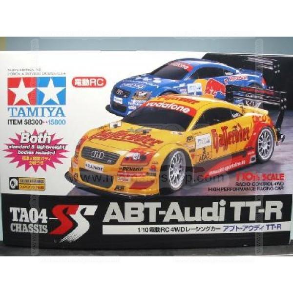Audi TT-R Abt DTM TA04SS - 1/10e - Tamiya - 58300