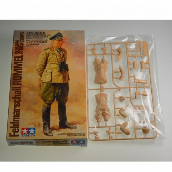 1 figurine commandant allemand : Feldmarschall Rommel - Maquettes ...