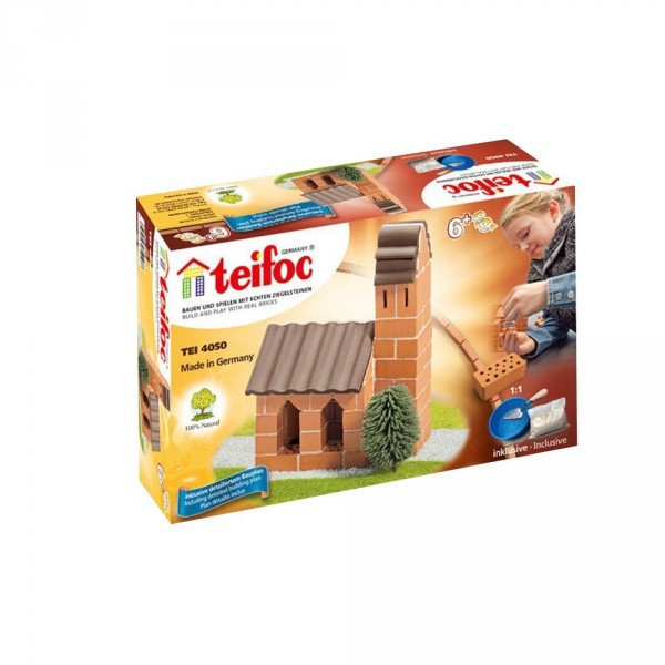 Construction en briques : Eglise - Teifoc - Rue des Maquettes