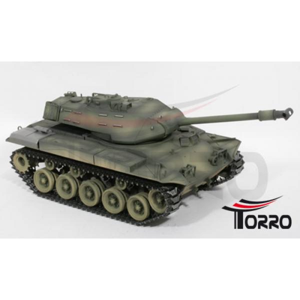 M26 Pershing Snow Leopard Airbrush & Chenille Metal Son Fumée - Jeux et jouets Torro - Miniplanes