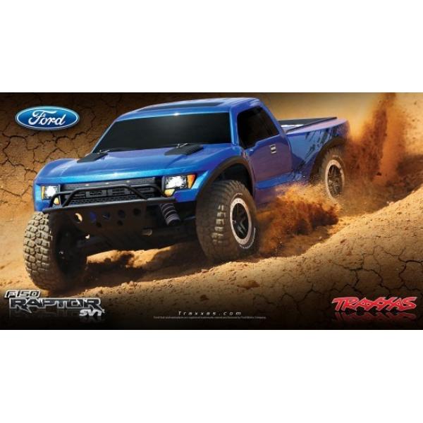TRAXXAS Slash Ford F-150 Raptor SVT Replica XL-5 1/10 2WD RTR - Jeux et ...